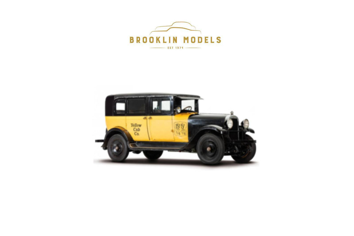 BROOKLIN AND THE 1930 GMC MODEL 6 TAXI CAB – Brooklin Models