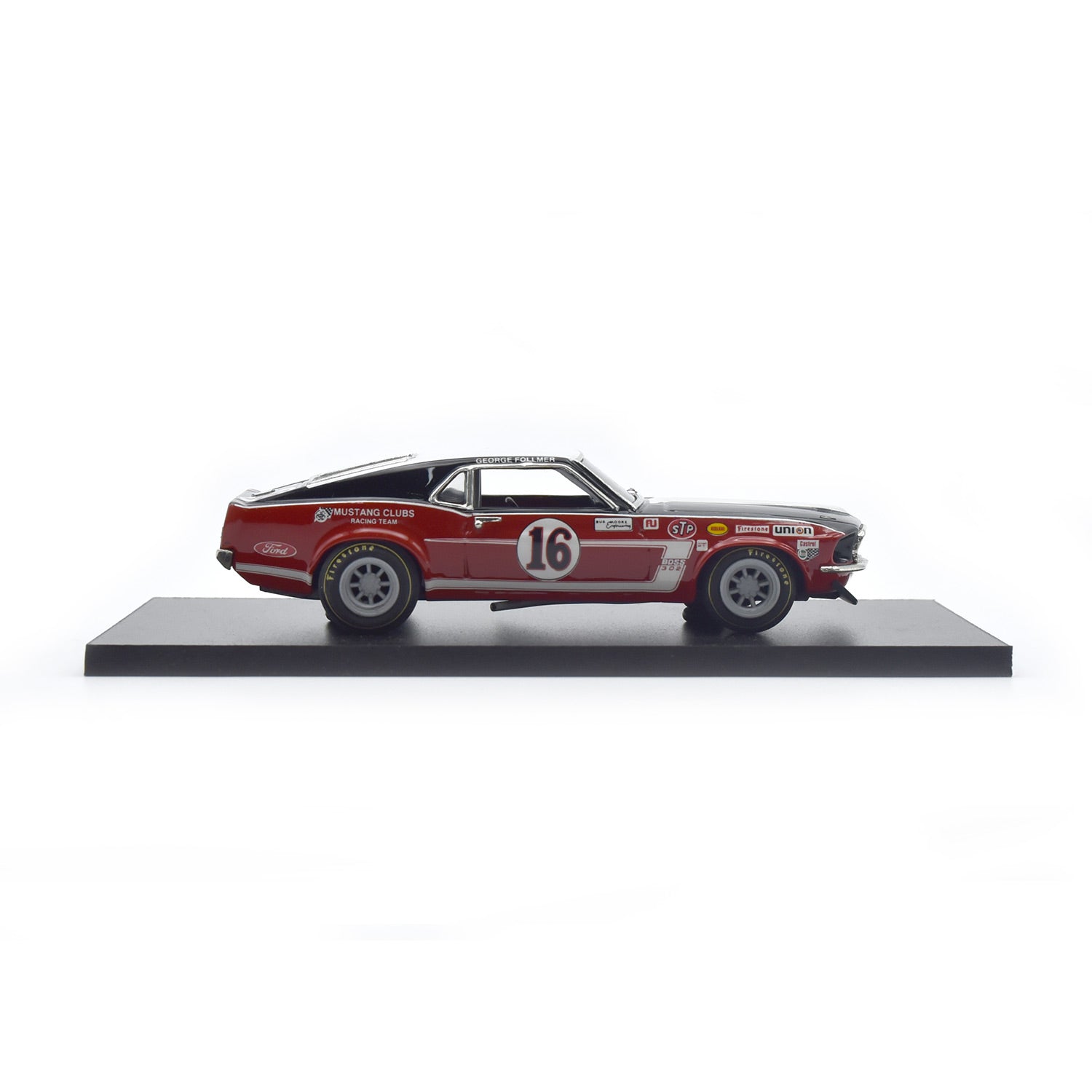 B06B 1969 Ford Mustang Boss 302 Trans-Am - George Follmer – Brooklin Models