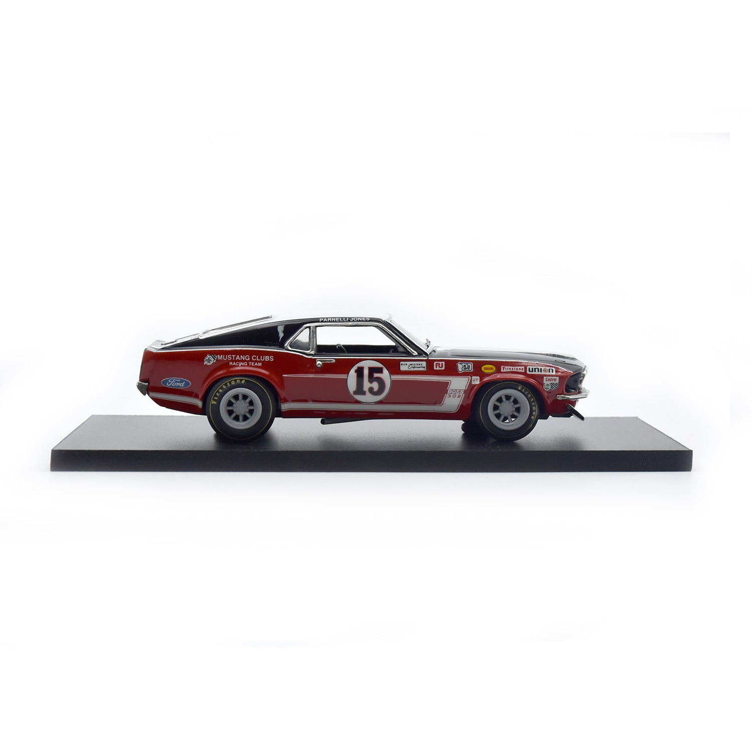 B06B 1969 Ford Mustang Boss 302 Trans-Am - Parnelli Jones – Brooklin Models